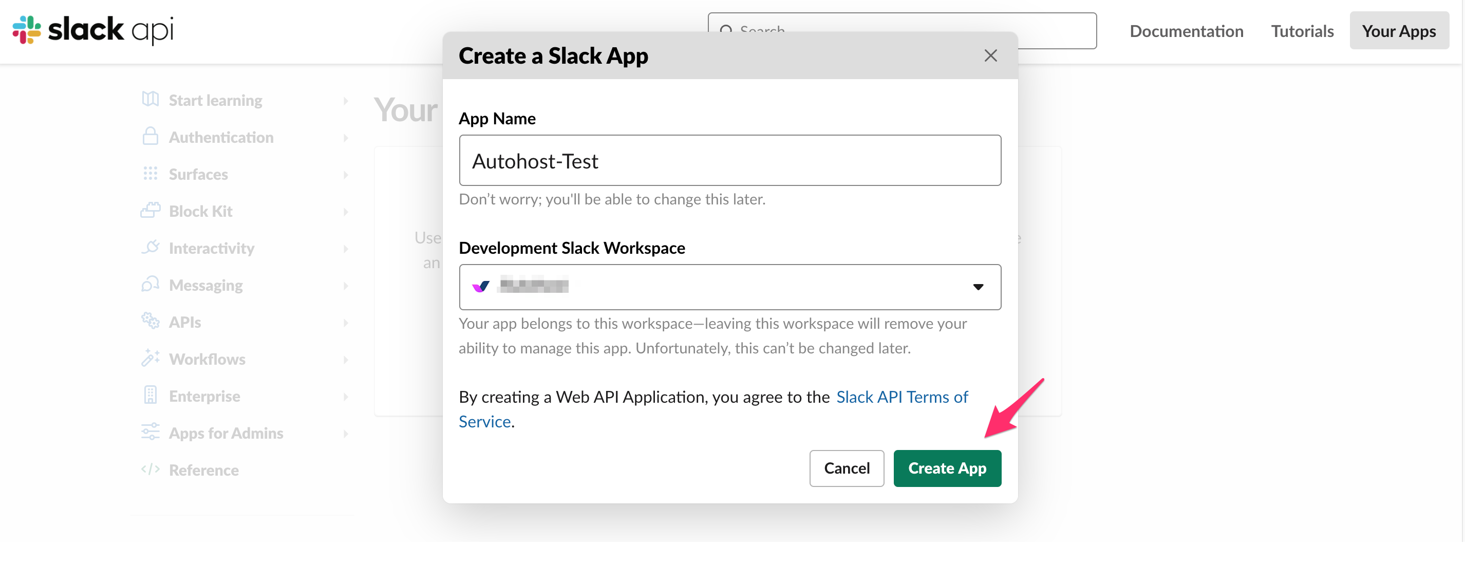 Slack Integration | Autohost Docs